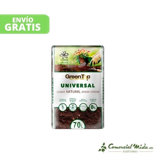 Substrato Natural VITATERRA Greentop Universal 70 L